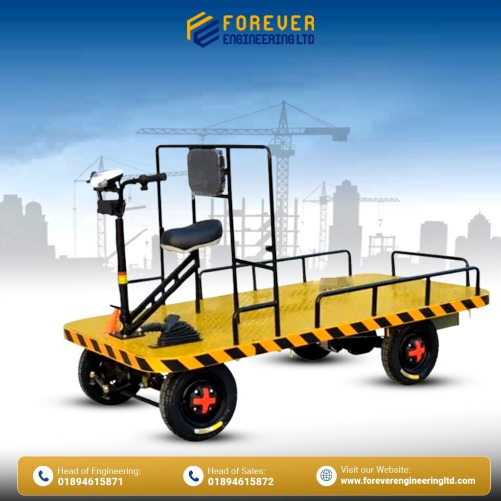 Heavy Duty Electric Platform Trolley In Bangladesh