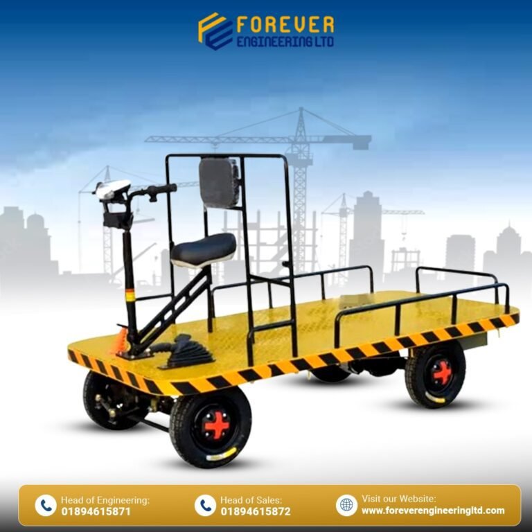 Heavy Duty Electric Platform Trolley In Bangladesh